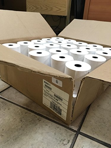 Universal Thermal Paper for Receipt Printers, 3-1/8in x 273', Roll, 50/carton