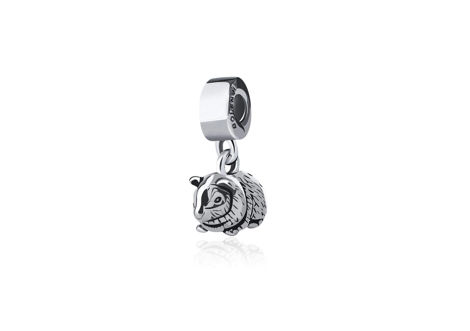 BOLENVI Realistic Guinea Pig Pet 925 Sterling Silver Dangle Pendant X Charm Bead For Pandora & Similar Charm Bracelets or Necklaces