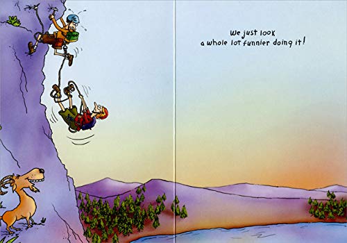 Hiking Couple - Oatmeal Studios Funny/Humorous Birthday Card