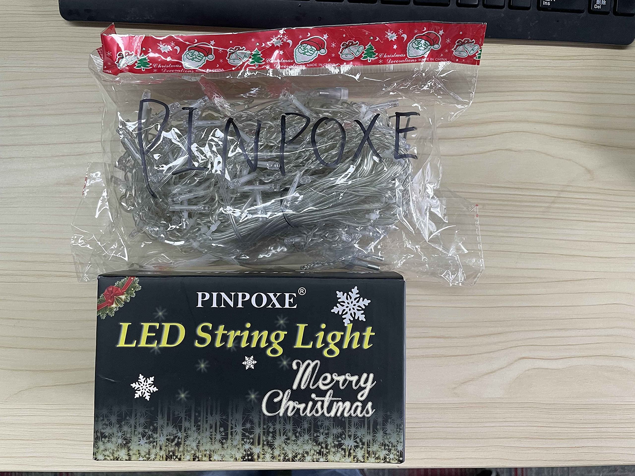 Qedertek Solar String Lights, 72ft 200 LED Fairy Lights, 8 Modes Ambiance Lighting for Outdoor, Patio, Lawn, Landscape, Garden, Home, Wedding (4 Pack, Cool White)