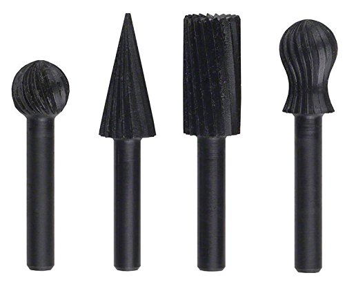 Bosch 2609255303 13 x 56 mm Rotary File Set (4-Piece)