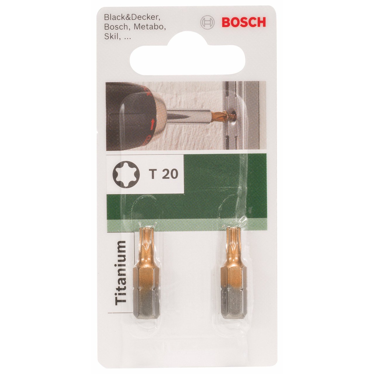 Bosch 2609255942 25mm Drill Bit T20 Titanium Quality