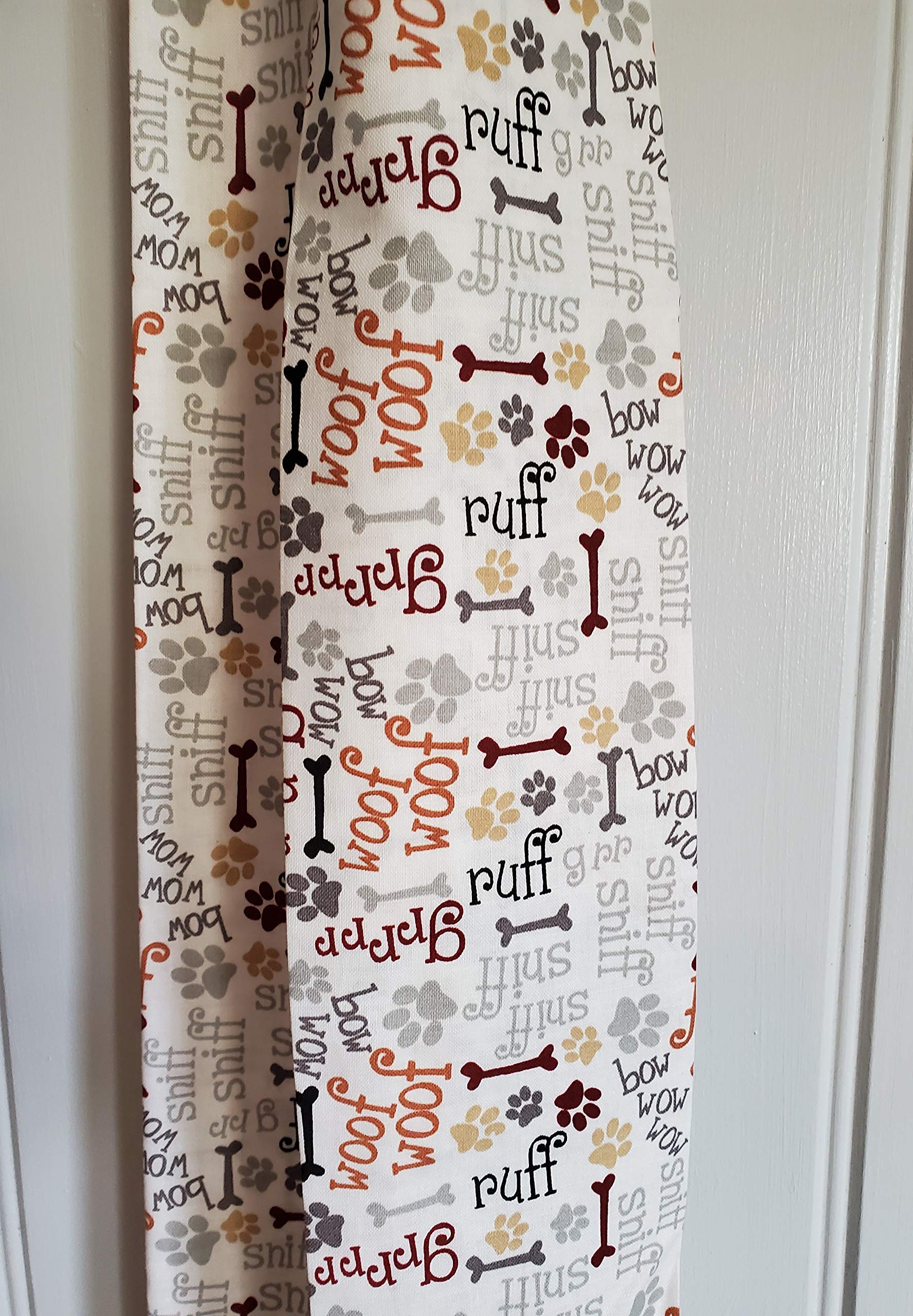 Dog Lover Neck Towel, Kitchen Boa, Neck Apron, Kitchen Neck Scarf, Kitchen Scarf, Baker’s Boa, Chef’s Towel, Cooking Towel, Grilling Towel, Gifts under $25, Ships Same/Next Day!
