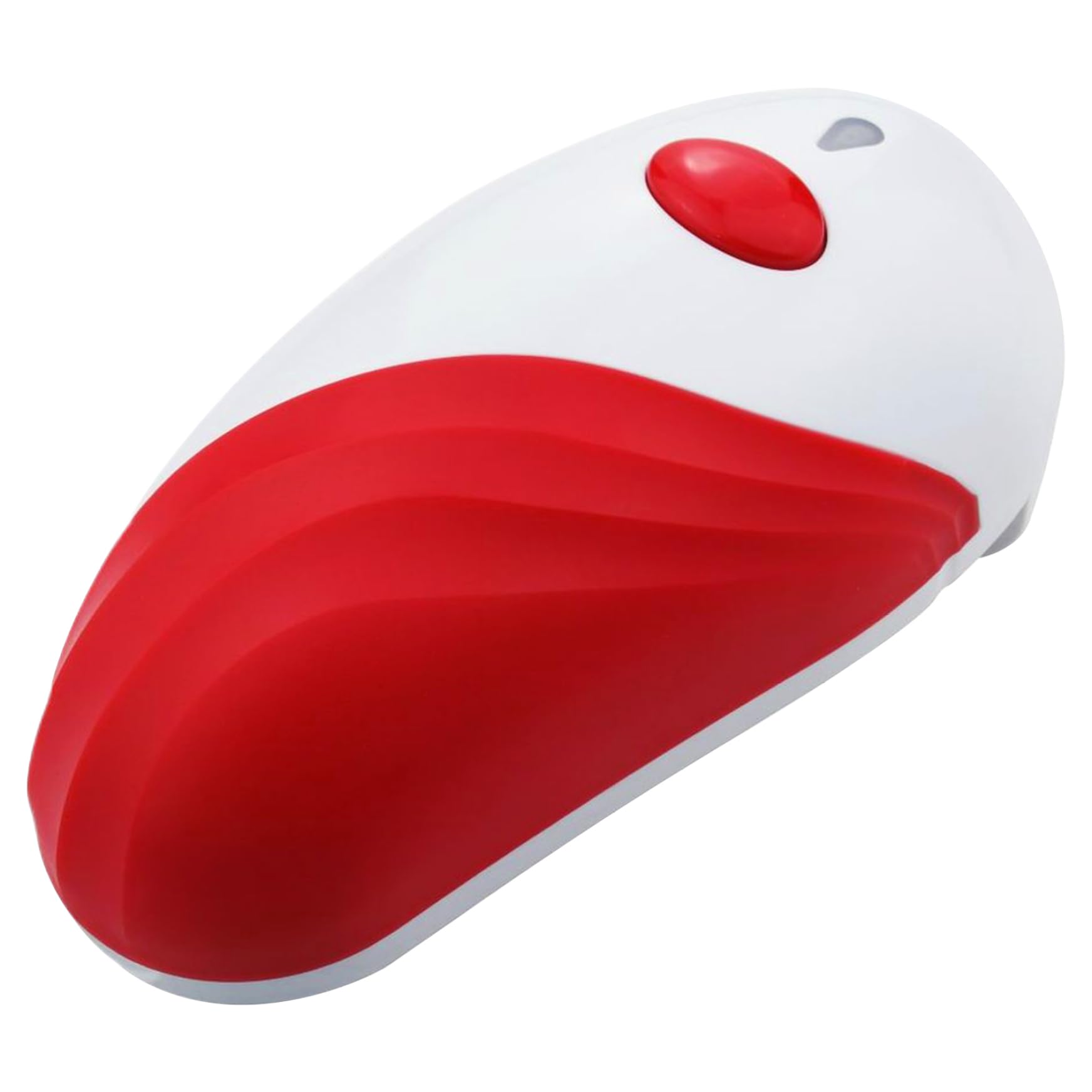 Electric Can Opener for Any Can Sizes Hand Food-Safe Automatic Can Opener Portable Battery Operated Can Openers for Seniors with Smooth Edge Red