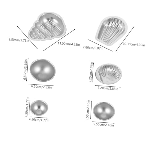COHEALI 12pcs Bath Salt Ball Mold Salt Ball Tool Mini soap molds soap Mold kit Shampoo Press Mold Decorative Bath Ball DIY Mold Salt Ball Mould Aluminum Alloy Multifunction Supplies