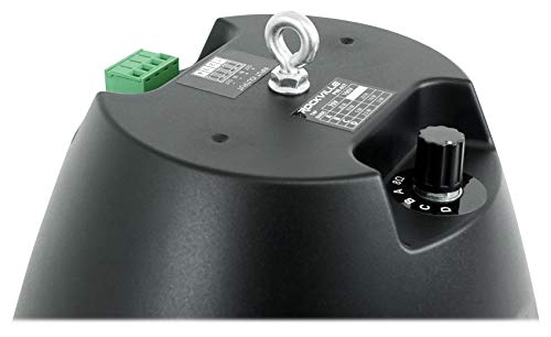 Rockville PEN-65T Black 6.5" 70V Hanging Pendant Speaker Commercial/Restaurant