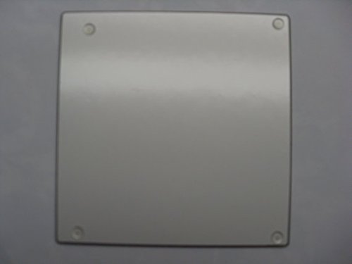 Direct2home 8x8 Bichon Frise Kitchen Counter Art Tempered Glass Cutting Board Surface Saver Bar Prep
