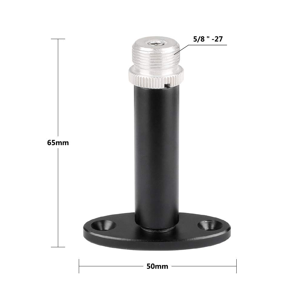 CAMVATE Wall Mount Bracket With 5/8"-27 Male Screw for Mic Microphone Mount - 1994