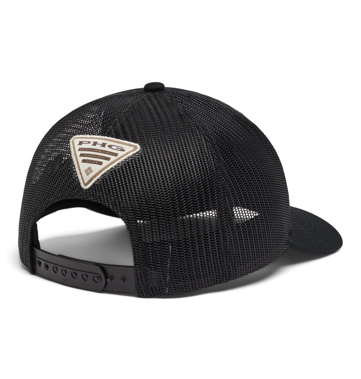 Columbia Unisex PHG Logo Mesh Snap Back - High, Black, One Size