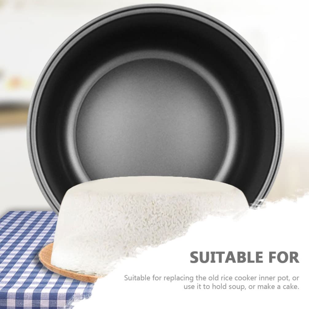 DOITOOL Inside Pot Inner Cooking Pot Rice Cooker Inner Pot Rice Cooker Liner Non- stick Rice Cooking Container Rice Cooker Pot Electric Cooker Accessory Style B Pressure Cooker Inner Pot Rice Cooker Accessories