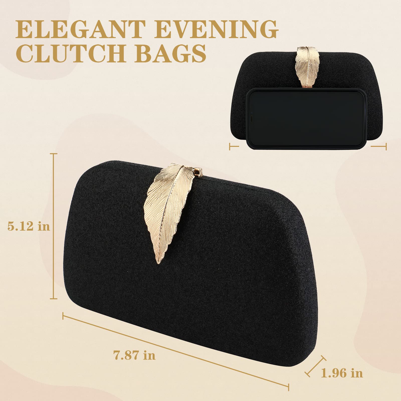 Colorful Stone Evening Clutch Bag for Women Elegant and Charming Wedding Handbags Purses