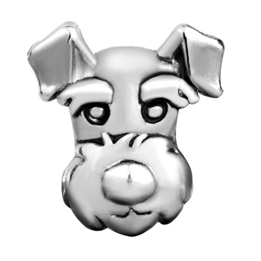 CharmSStory Dog Lucky Cute Puppy Face Animal Charms Funny Beads Charm For Bracelets