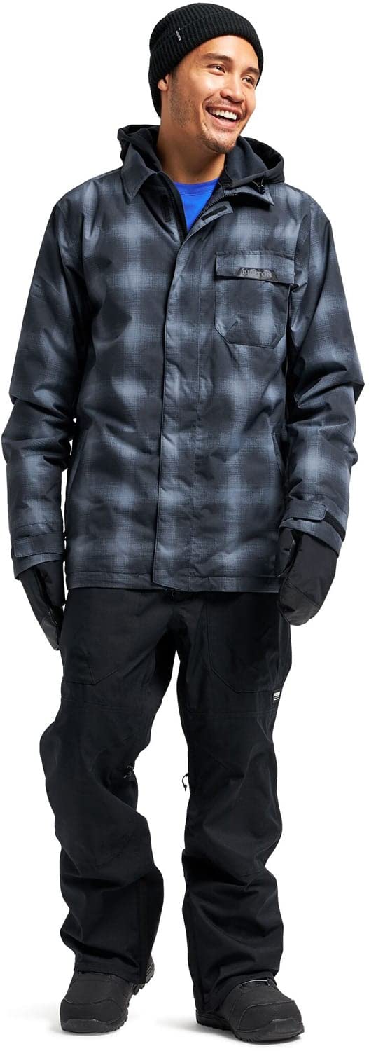 Burton Men's Standard Dunmore Jacket, Gradient Plaid, Medium