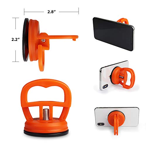 GANGZHIBAO 4pcs Heavy Duty Suction Cups- Dent Puller Suction Cup Repair Tool for iMac,Computer,MacBook,iPhone,LCD Screen Remove Opening Tool for Dent Puller Remover for Car Dent Repair