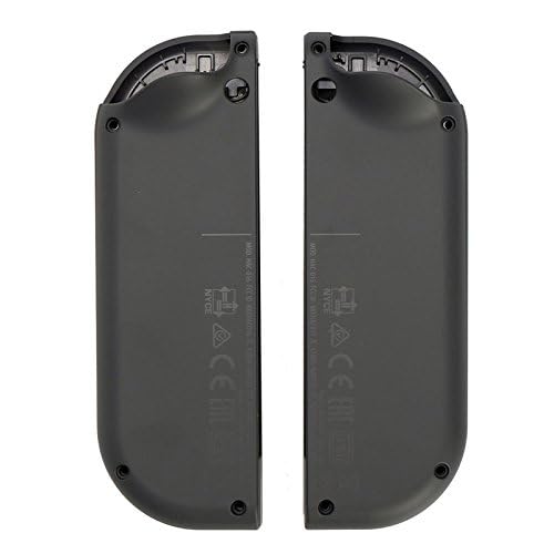 Replacement Hard Housing Shell Skin Case Cover Inner Frame for Nintendo Switch NS Joy-Con Controller (Gray Case +Frame)