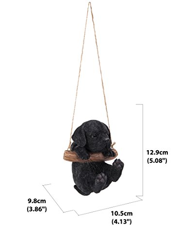 Hanging Black Lab Puppy