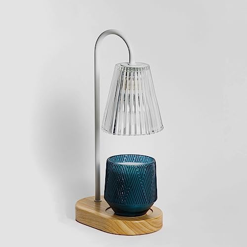 KENYCOATS Candle Warmer Lamp New Modern Korean Style (3 Bulbs + Timer + Dimmer + Gift Box) Soft Brightness - Creates Ambiance - Candle Lamp Warmer Quikly & Safely Melts Jar Candles