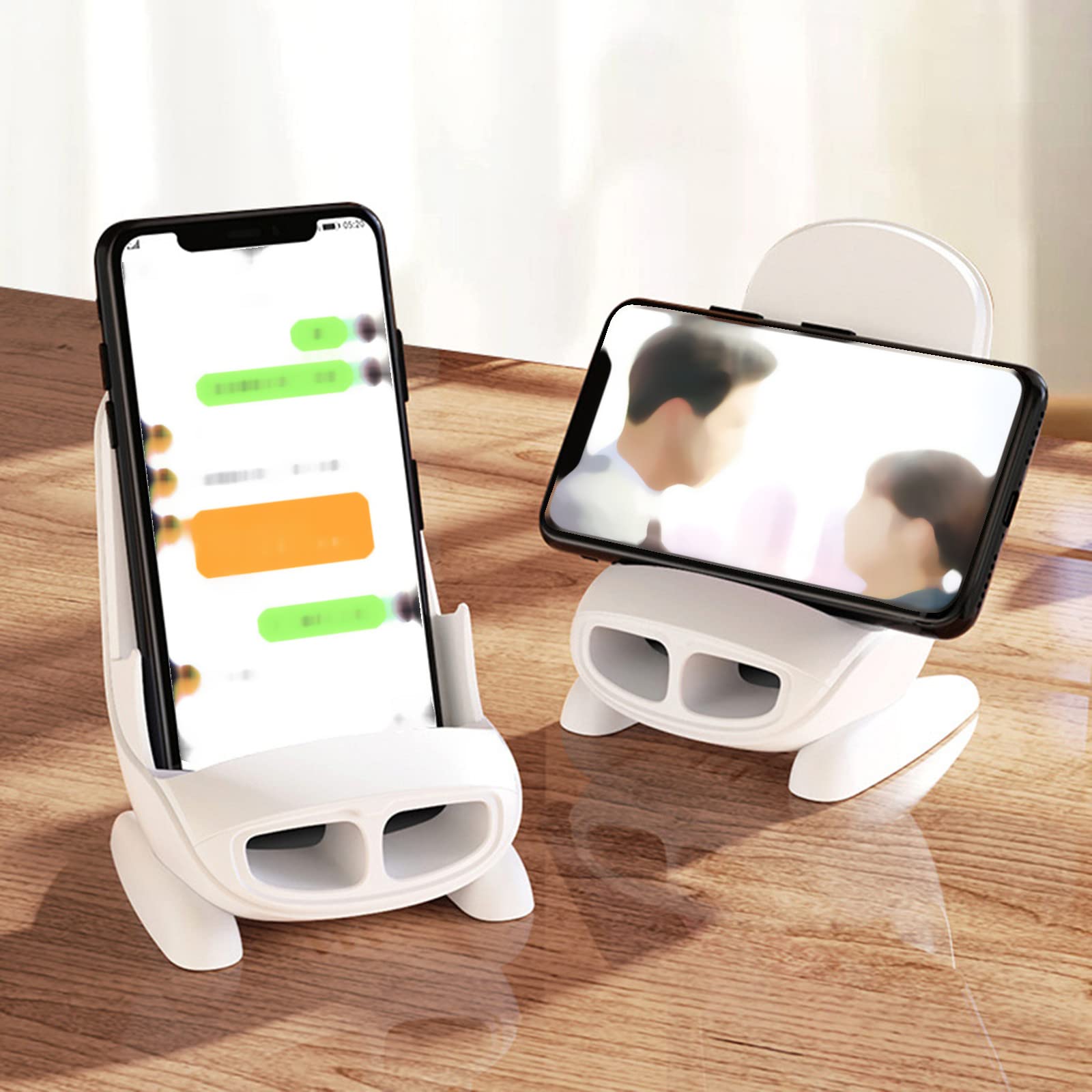 Clearance Portable Mini Chair Wireless Charger, 3 in 1 Wireless Charger Station, Multifunctional Wireless Charging Station Phone Stand Holder Bracket with Musical Speaker Function