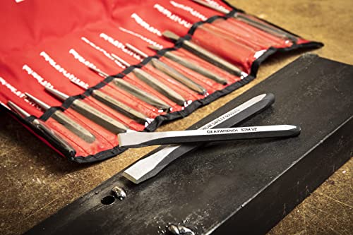 GEARWRENCH Punch and Chisel Set - 82305,Chrome, Large, 12 Pc