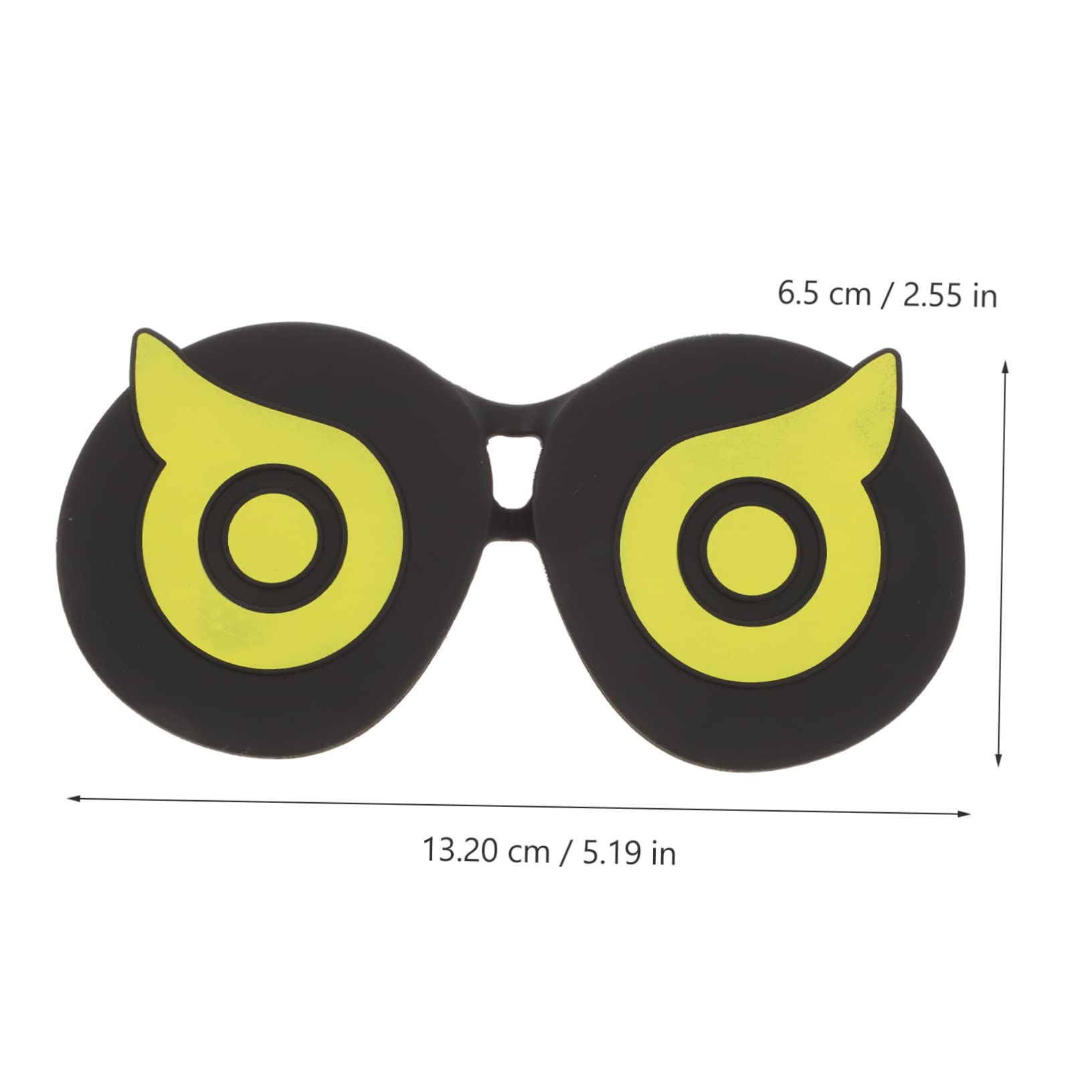 DOITOOL Earphones Ear Piece 2pcs Anti-scratch Protector Compatible for pico Sunproof Pad Cover Cushion Yellow Lens Vr Glasses Compatible with pico Vr Accessories Vr Accessories