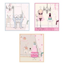 Craft UK Boutique Window Decoupage Lingerie