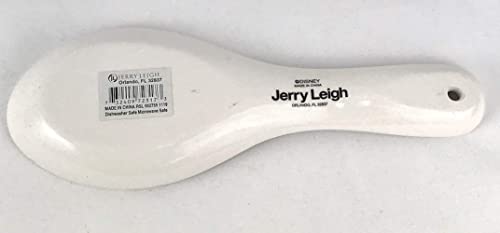 Disney Mickey and Minnie Mouse Sketch Ceramic Spoon Rest, 9 Inches