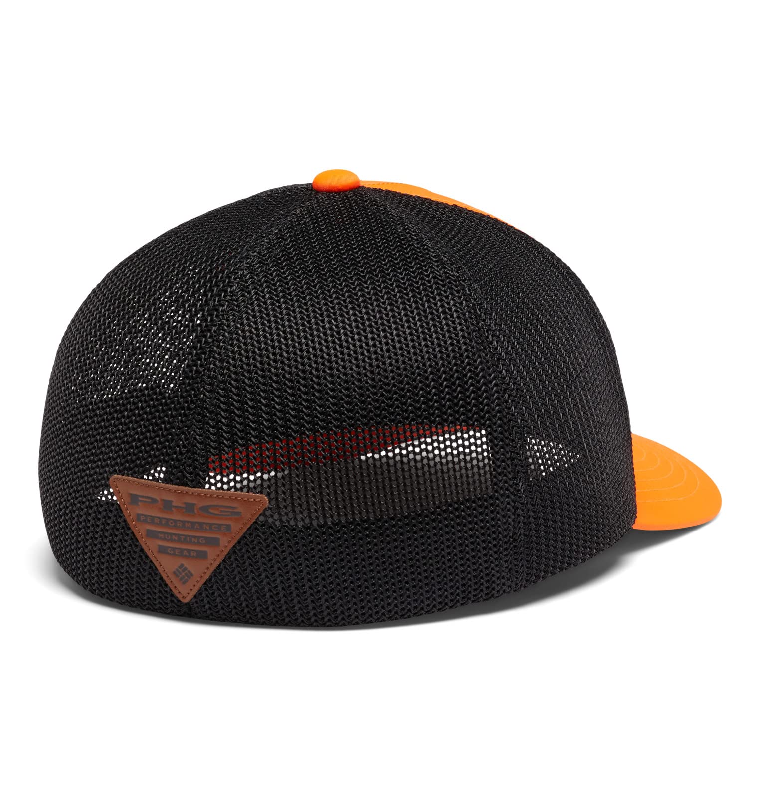 Columbia Unisex PHG Roughtail Game Flag Ball Cap - Mid, Blaze/Black, Large/X-Large