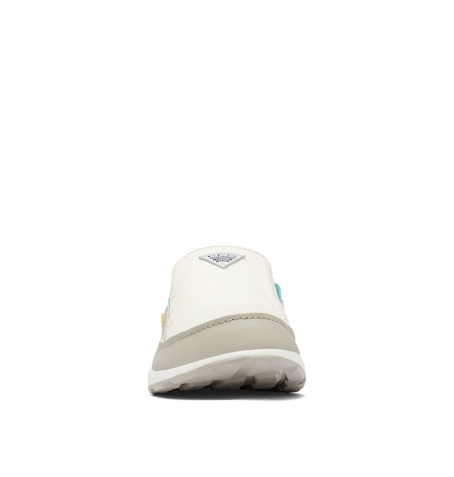 Columbia Men's Bahama Vent PFG Boat Shoe, Cloud Grey/Electric Turquoise, 10.5 Wide