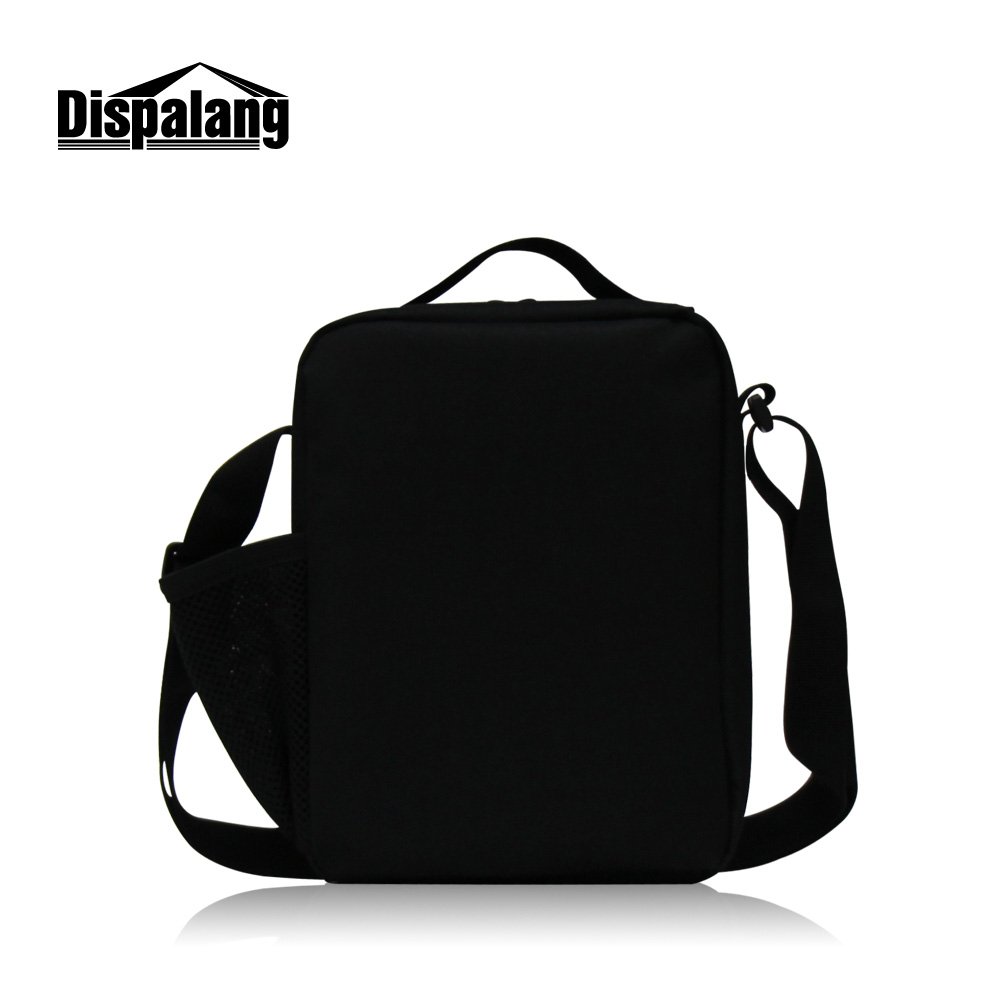 Dispalang Horse 3D Printed Lunch Bags for Children Small Insulated Cooler Bag Messenger Lunch Box Bags