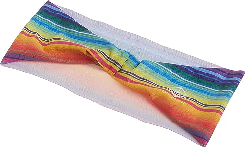 Bondi Band Colorful Stripes Moisture Wicking 4" Headband