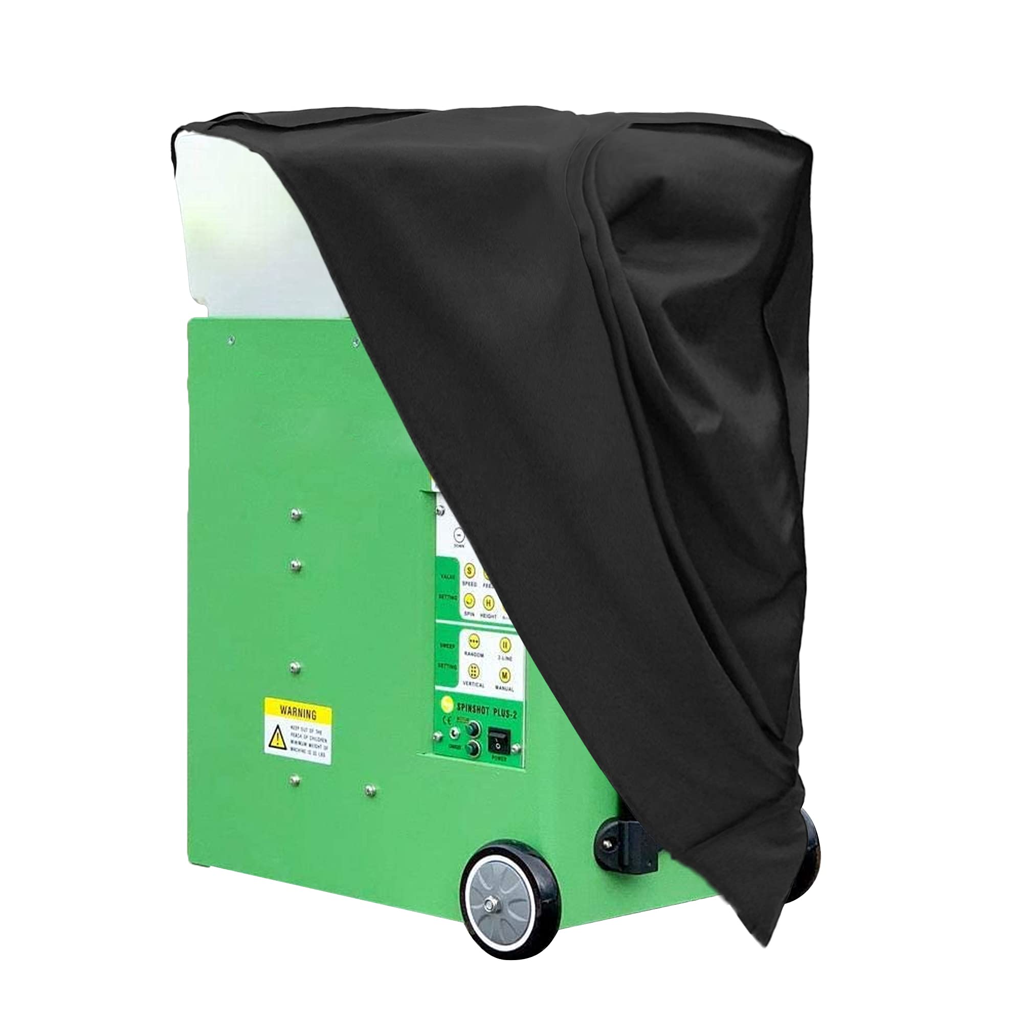 Deosk Tennis Ball Machine Cover Heavy Duty Waterproof Tennis Ball Machine Dust Cover with Bottom Adjustable Drawstring (ONIY Cover)