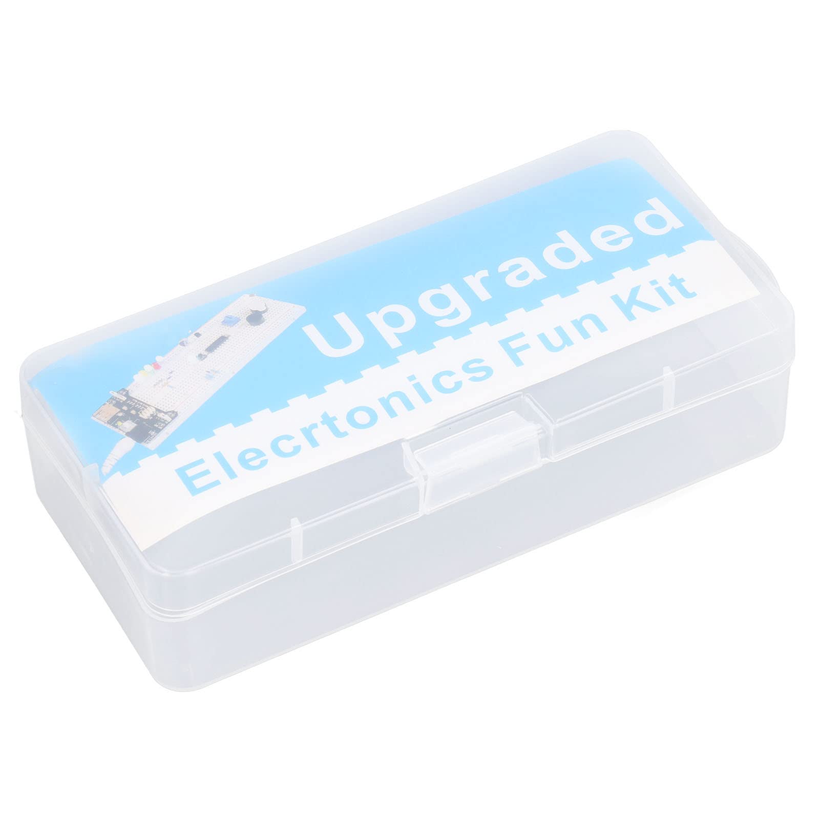 Electronics Component Kit, 830 Tie Points Breadboard Electronics Component Assortment Direct Insert Convenient Clear Labels Easy Finding for DIY