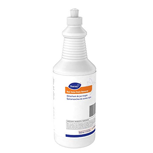 Diversey Red Juice Stain Remover, 32 Oz Bottle, 6 Bottles/carton