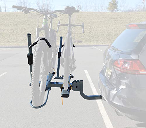 Capstone Car Racks and Bicycle Accessories Elite 2.0 Hitch Rack for 2 Bikes, Gray