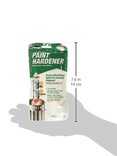 Homax 3535 Homax-3535 Fast Acting Waste Away Paint Hardener β 3.5oz (6 Pack), 0.5 Liters, 21 Ounce