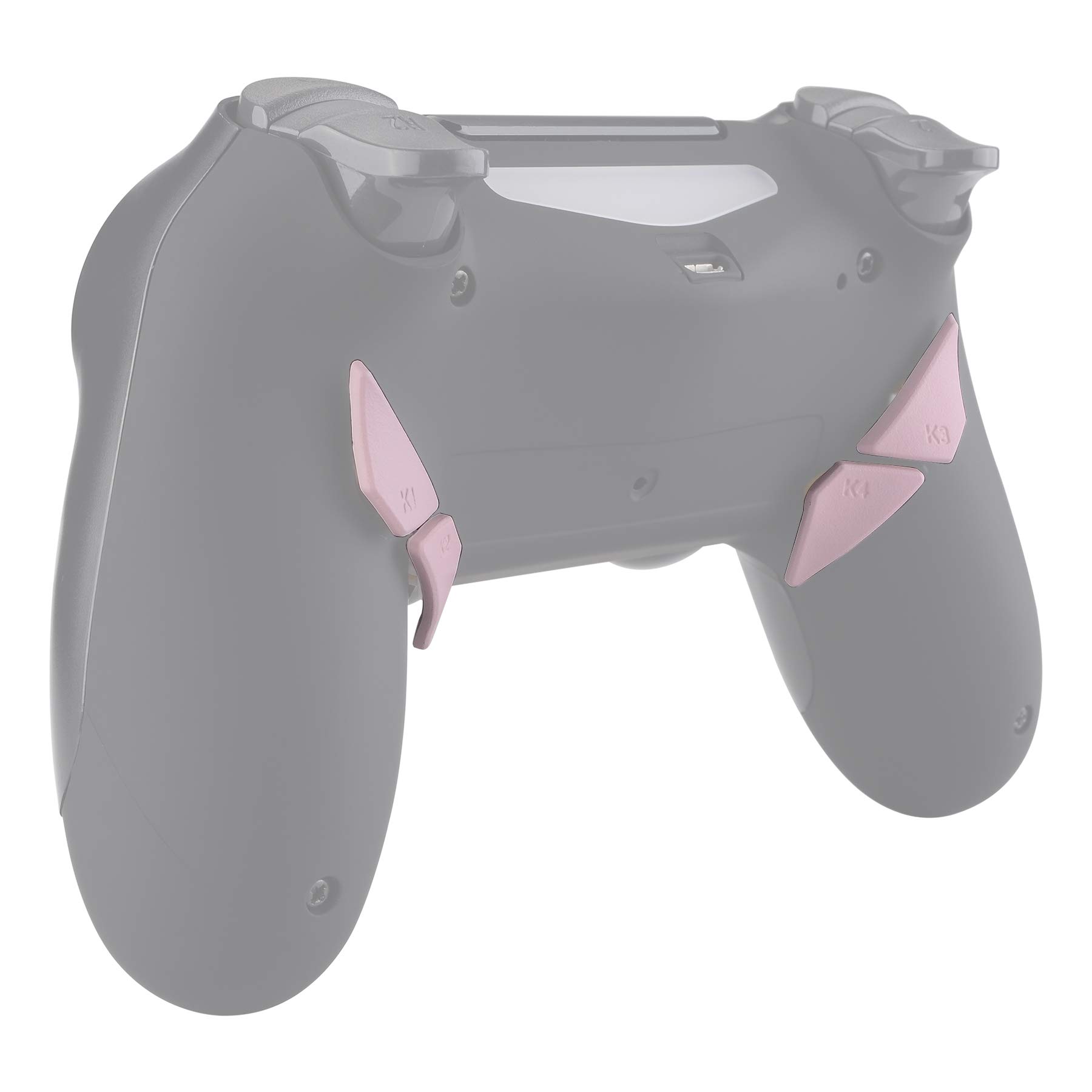 White Replacement Redesigned Back Buttons K1 K2 K3 K4 Paddles for PS4 eXtremeRate Controller Dawn Remap Kit