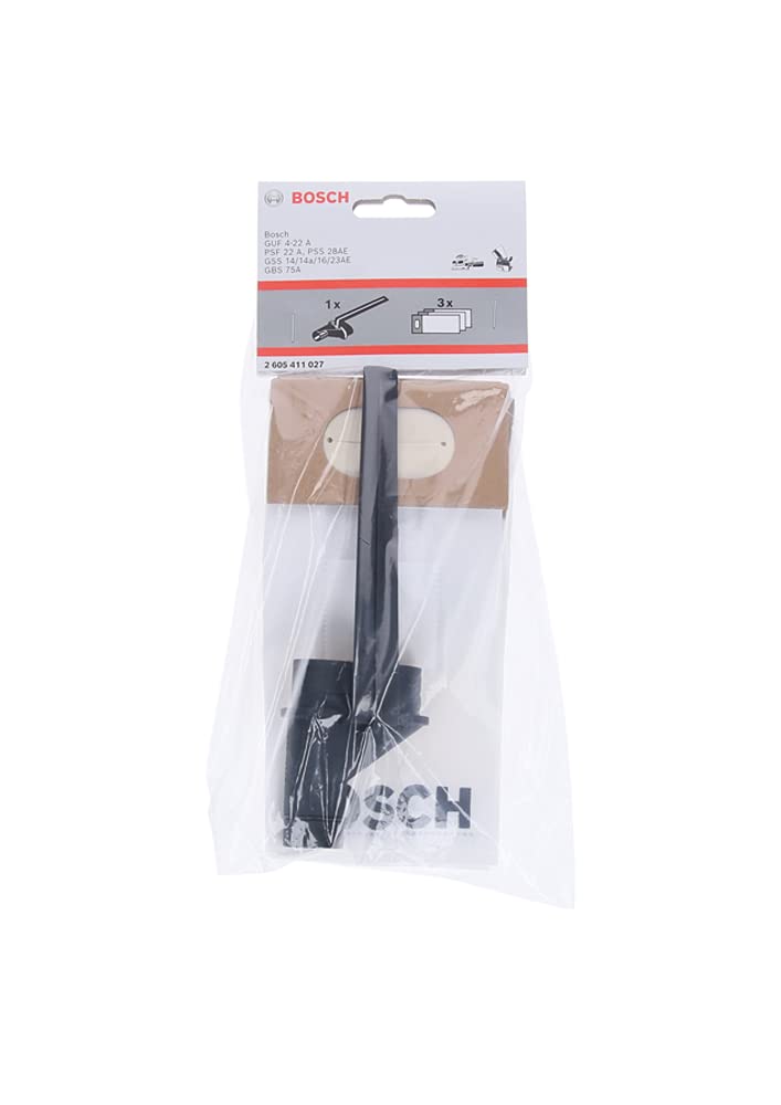 Bosch 2605411027 Dust Bag for Orbital Sanders and Universal Routers, Blue