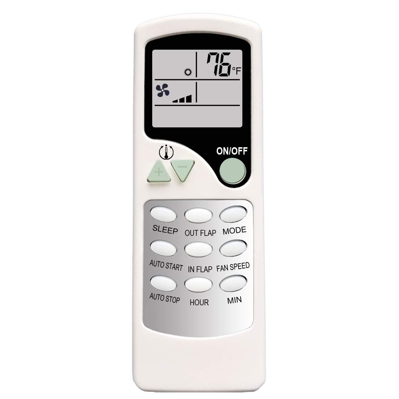 Replacement For QUIETSIDE Turbo Air Air Con Celiera Air Conditioner Remote Control Model Number: Zhf/Lw-17-1 Zhf/Lw-17 Zcf/Lw-17-1 Zcf/Lw-17 ZHF/LW-17-2 Works For AC Model Tas-18vh Tas-24vh