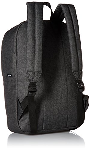 Herschel Heritage Backpack, Black Crosshatch/Black Rubber, Classic 21.5L