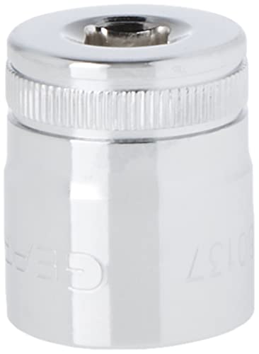 GEARWRENCH 1/4" Drive Standard Metric Socket 15mm, 6 Point - 80137