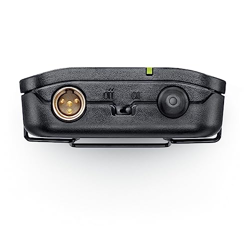 Shure BLX1288/MX153 Wireless Microphone System - 14-Hour Battery Life, 300 ft Range, UHF | Includes Handheld & Earset Mics, Dual Channel Receiver | J11 Band (BLX1288/MX153-J11)