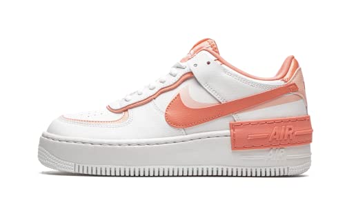 Nike Women's Basketball Shoe, Summit White Pink Quartz Washed Coral, 8 US