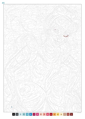 Coloriages mystères Disney - Princesses: Coloriez les chiffres et découvrez l'image