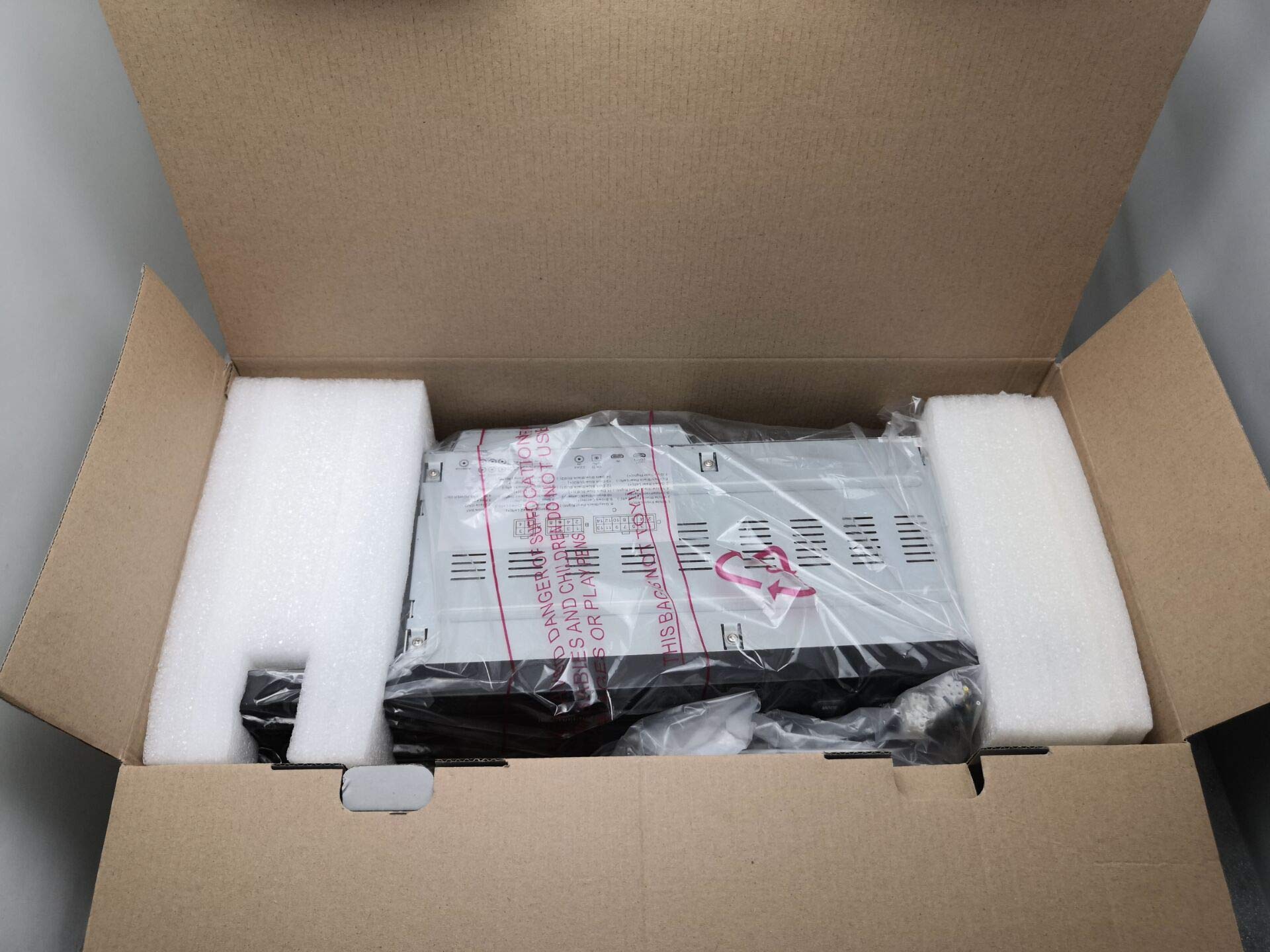Car Stereo,iRV Technology iRV70 Blu-ray Disc Player,Bluetooth RV Stereo,Supports APP,HDMI,ARC,Digital 5.1 Surround Sound,USB,A&FM,DVD,MP4,NFC,CEC,Clock,3 Zones Wall Mount RV Radio