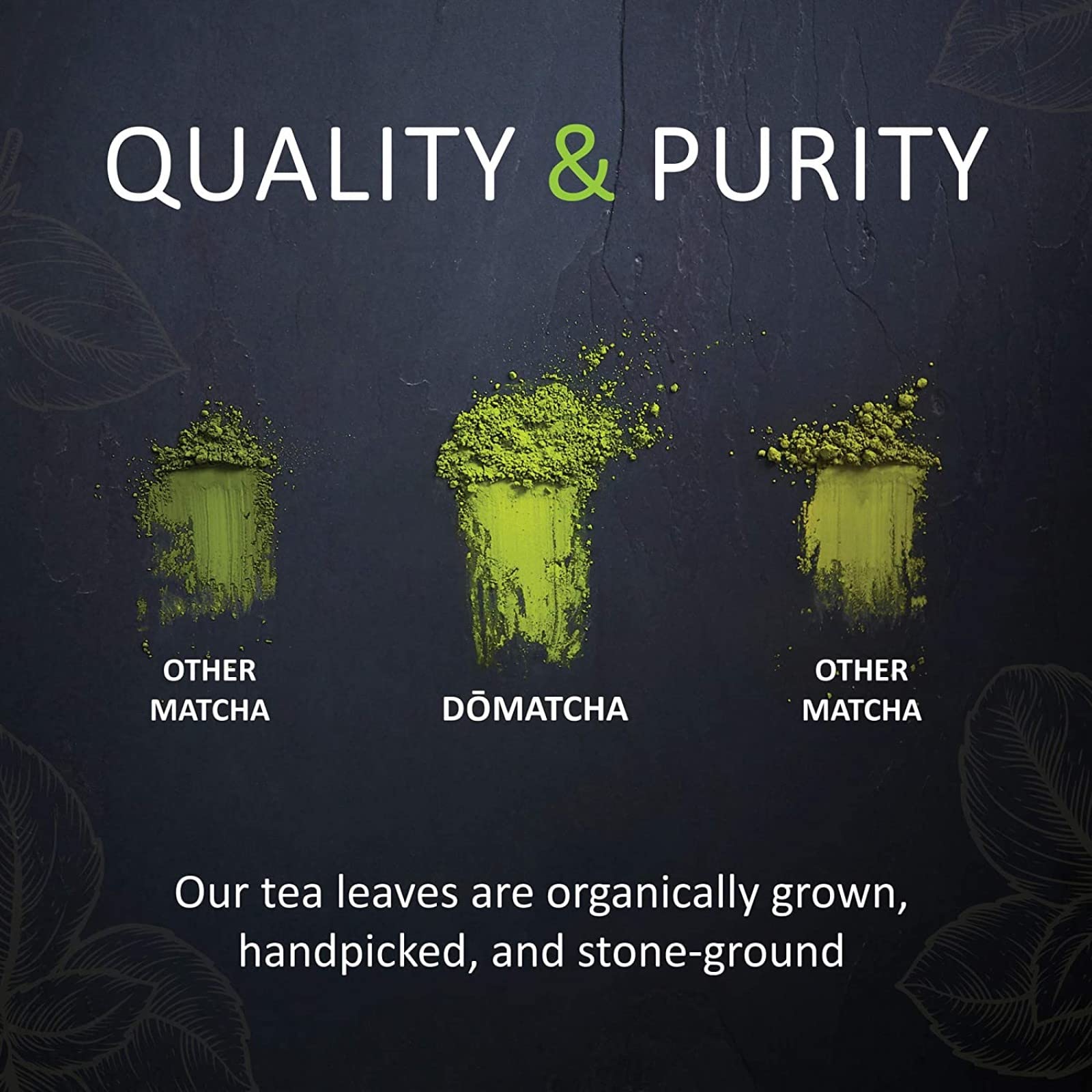 DoMatcha - Organic Ceremonial Green Tea Matcha Powder, Natural Source of Antioxidants, Caffeine, and L-Theanine, Promotes Focus and Relaxation, Kosher, 75 Servings (2.82 oz)