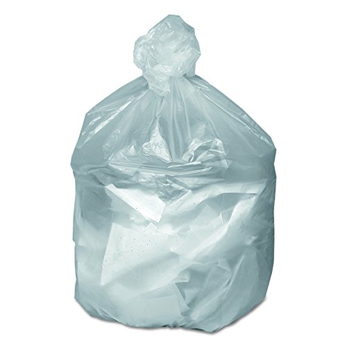 Webster Good 'n Tuff GNT3037 High Density Waste Can Liners, 30gal, 8 Microns, 30 x 36, Natural (Case of 500)