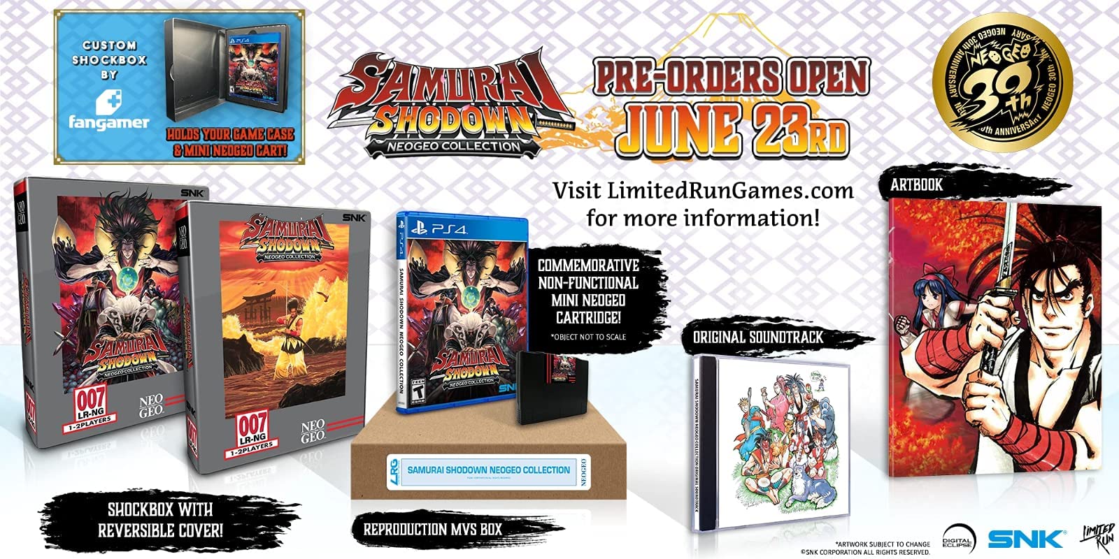 Samurai Shodown NEOGEO Collection Classic Edition (Playstation 4)