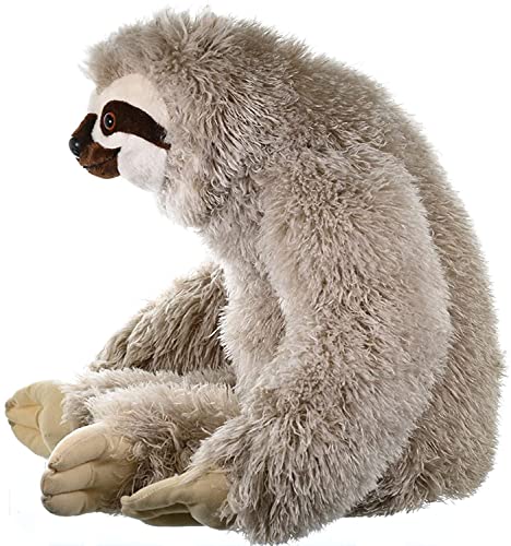 Wild Republic Jumbo Sloth Plush, Giant Stuffed Animal, Plush Toy, Gifts for Kids, 30 Inches