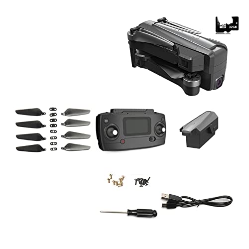 NIRAA B12 Bugs 12 EIS GPS Drone 4K 5G WiFi Digital Zoom Camera 22Mins Flight Time Brushless Foldable RC Quadcopter Drone (Color : B12 Drone 1B Box)