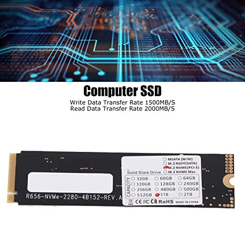 Desktop SSD, Seismic High Bandwidth M.2 SSD High Speed Transmission for Desktop for Computer(#4)